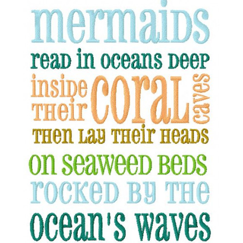 Reading Mermaid Set 